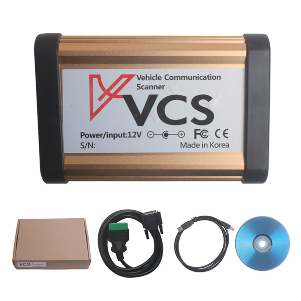 Newest V1.5 VCS scanner VCS Vehicle Communication Scanner Interface ...