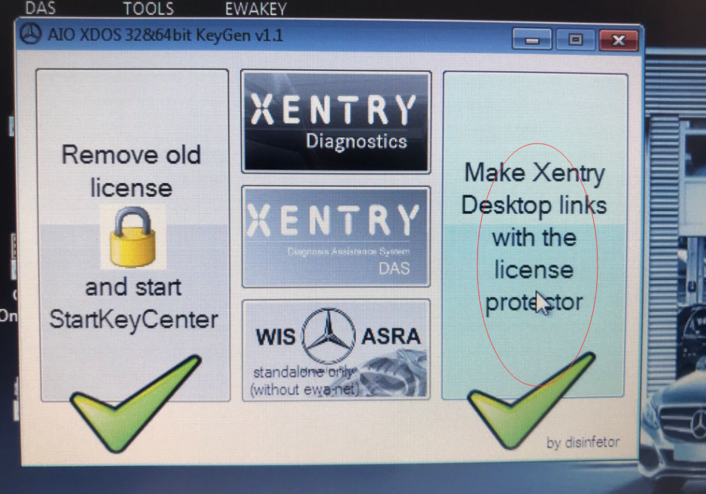 Perfectly solve the problem that xentry must be activated each time it ...