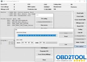 How to Read ISN DME for CAS EWS3 EWS4 System with BMW E/F Scanner ...