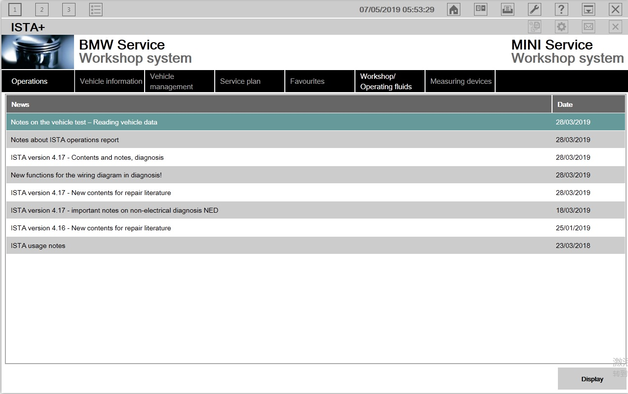 V2019.05 Newest BMW ICOM Software ISTA-D ISTA 4.17.13 ISTA-P 3.66.1.002 ...