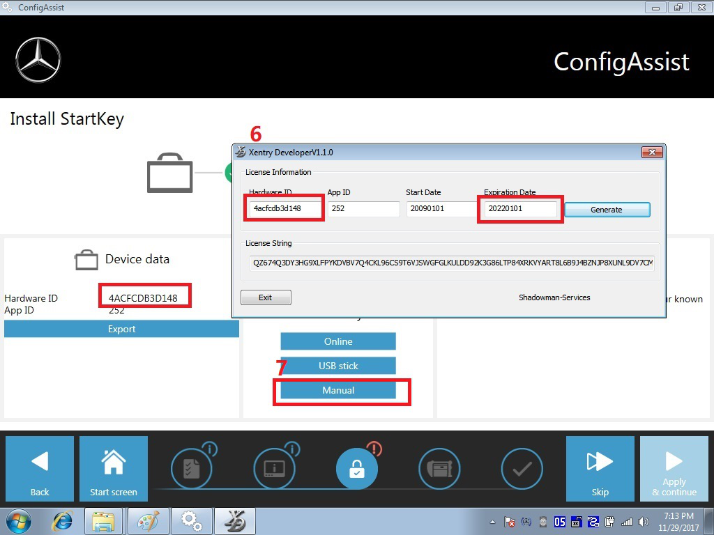 How to activate Xentry of V2019.05 MB SD Connect Compact 4 MB Star C4 ...
