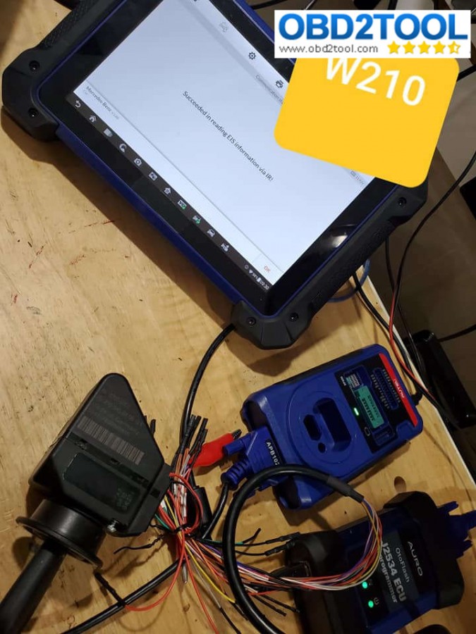 How to Read Password for W210 W211 W209 with Autel IM608 + GBOX? – The ...