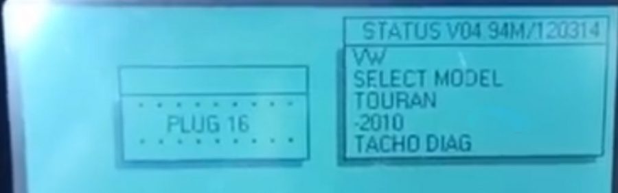 Digiprog 3 Mileage Reset For VW Touran Via OBD – The Blog of www ...