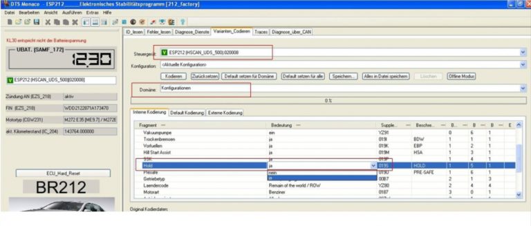 How to Use DTS Monaco Coding for Benz Brake Hold Function – The Blog of ...