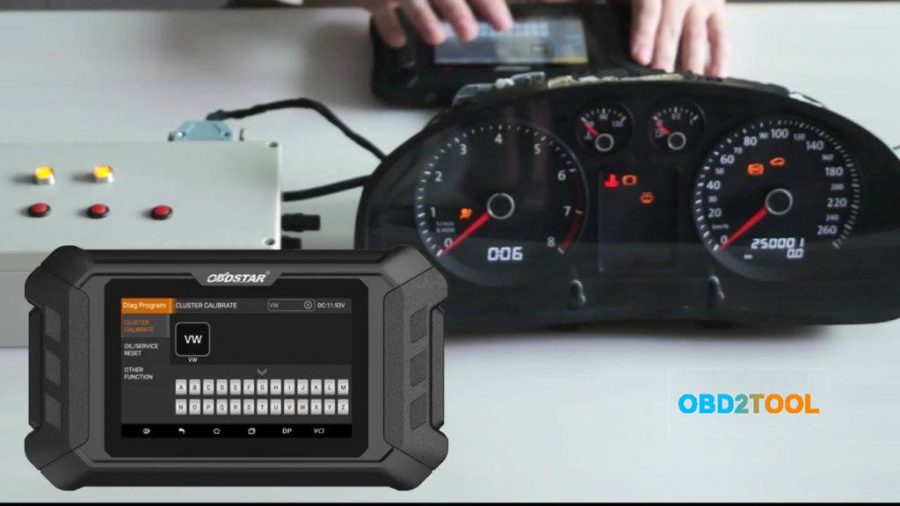 How to use OBDSTAR ODOMaster change mileag for 2008 VW Passat – The ...