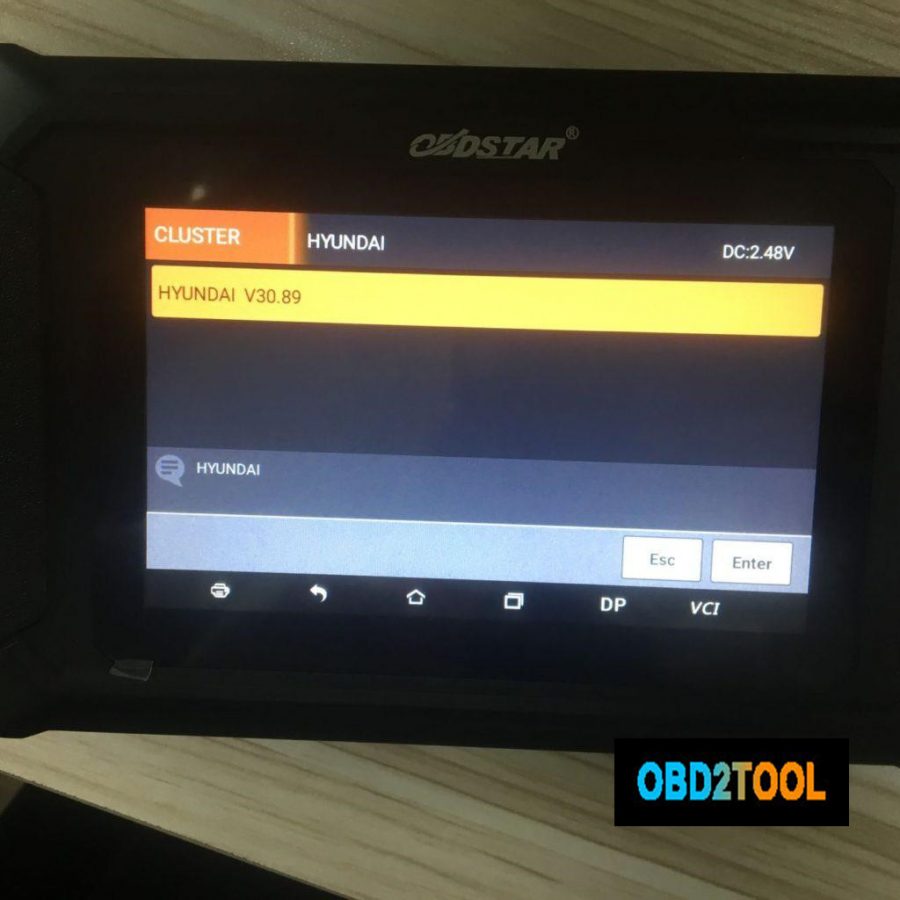 OBDSTAR ODO Master both can do mileage change for Hyundai IX35 2018 ...