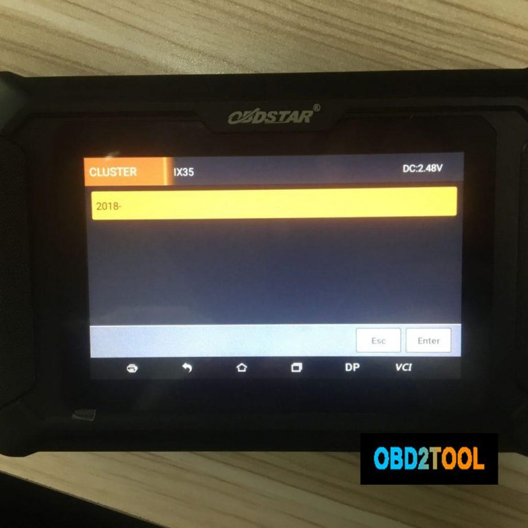 OBDSTAR ODO Master both can do mileage change for Hyundai IX35 2018 ...
