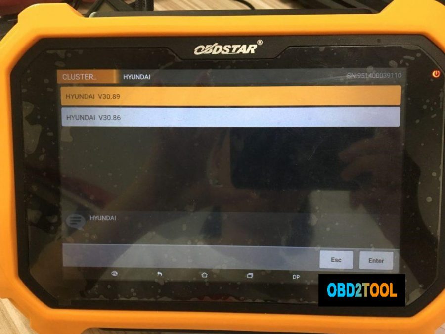 OBDSTAR ODO Master both can do mileage change for Hyundai IX35 2018 ...