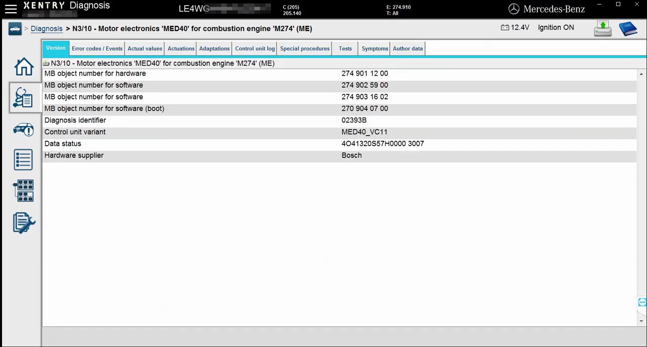 How to Do Online Coding on Mercedes W205 with Vxdiag Benz C6 DOIP/ MB ...