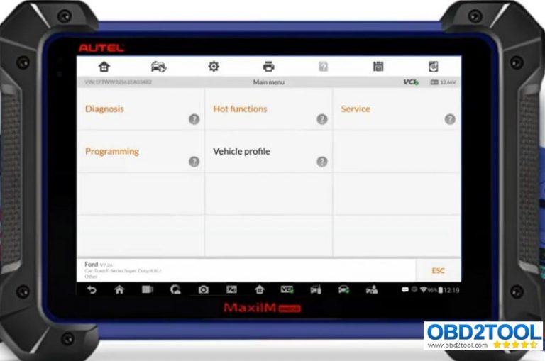 How to Program Used PCM Module for Ford F-250 with Autel MaxiIM IM608 ...
