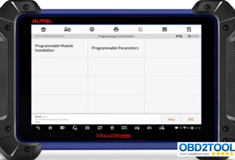 How to Program Used PCM Module for Ford F-250 with Autel MaxiIM IM608 ...