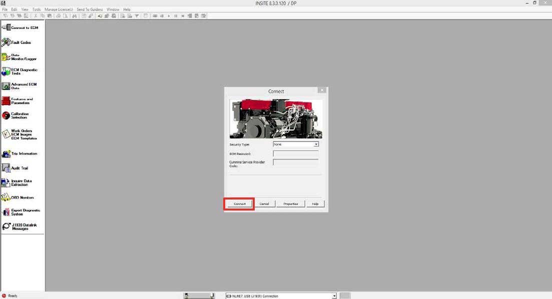 How to build connection between Cummins Insite and ECM:Auto Configure ...
