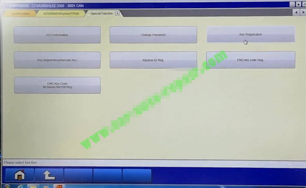 How to Register New Keys on Mitsubishi Lancer 2008 with Mitsubishi MUT ...