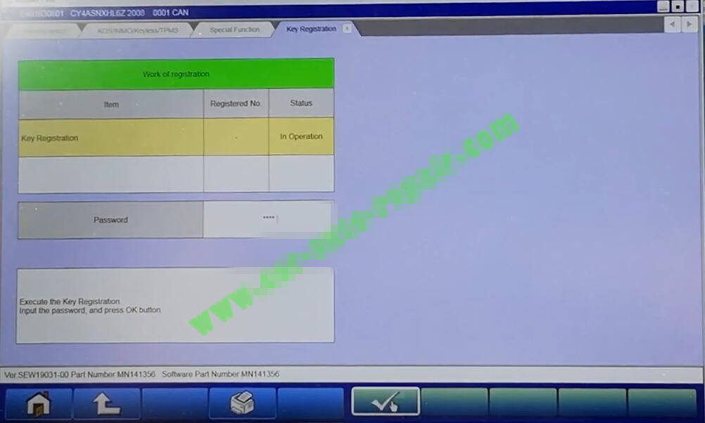 How to Register New Keys on Mitsubishi Lancer 2008 with Mitsubishi MUT ...