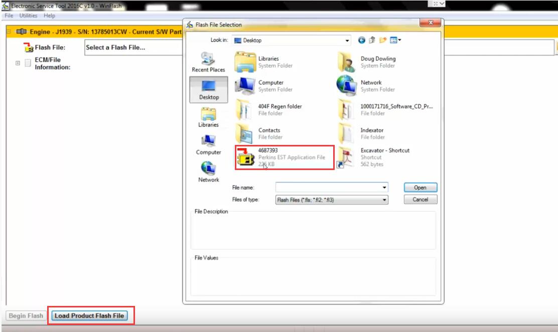 How to Perform ECM Flash on Perkins 404F-22T Engine with Perkins EST ...