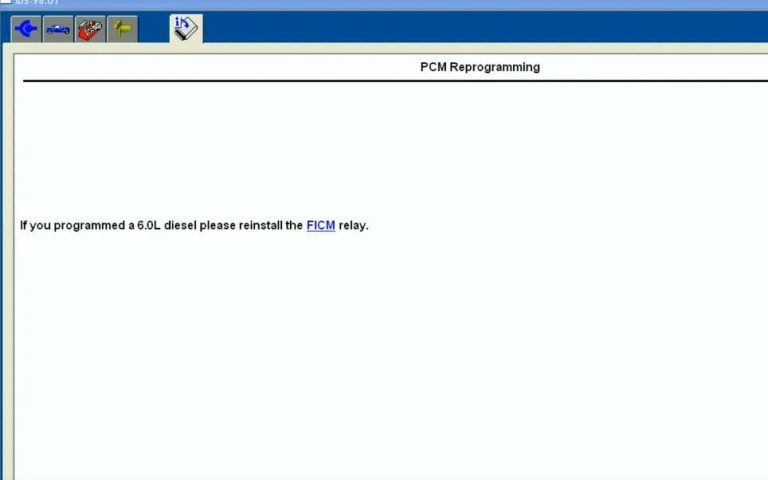 how to use Ford IDS software to do PCM reprogramming for Ford Focus ...