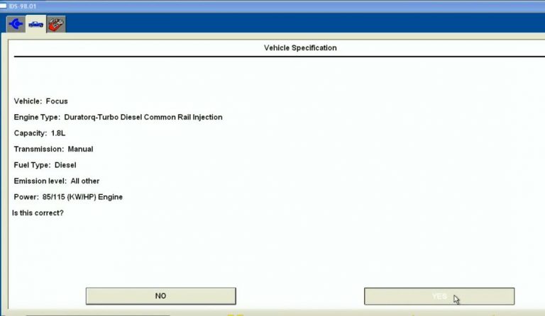 how to use Ford IDS software to do PCM reprogramming for Ford Focus ...