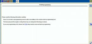 how to use Ford IDS software to do PCM reprogramming for Ford Focus ...
