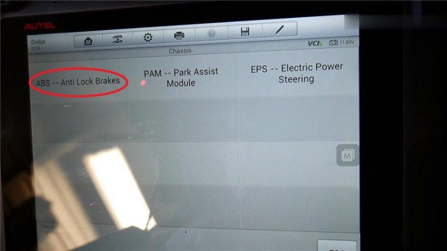 2015 Dodge SAS Calibration via Autel MaxiCOM MK908P – The Blog of www ...