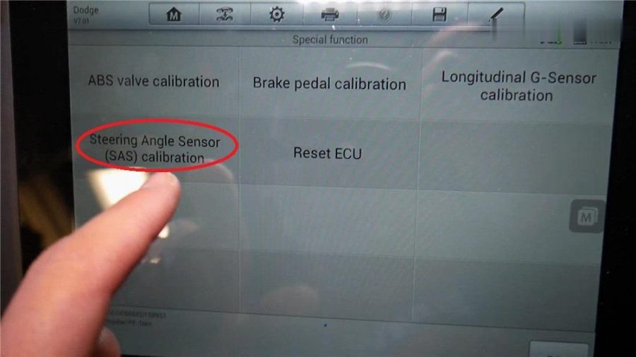 2015 Dodge SAS Calibration via Autel MaxiCOM MK908P – The Blog of www ...