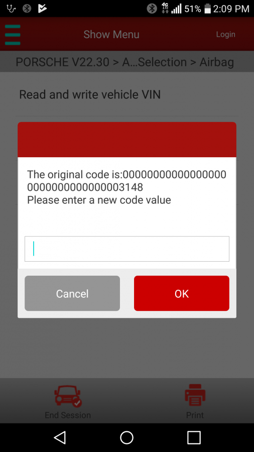 2014 Porsche Cayenne Base Default Coding List by Launch x431 v+ – The ...