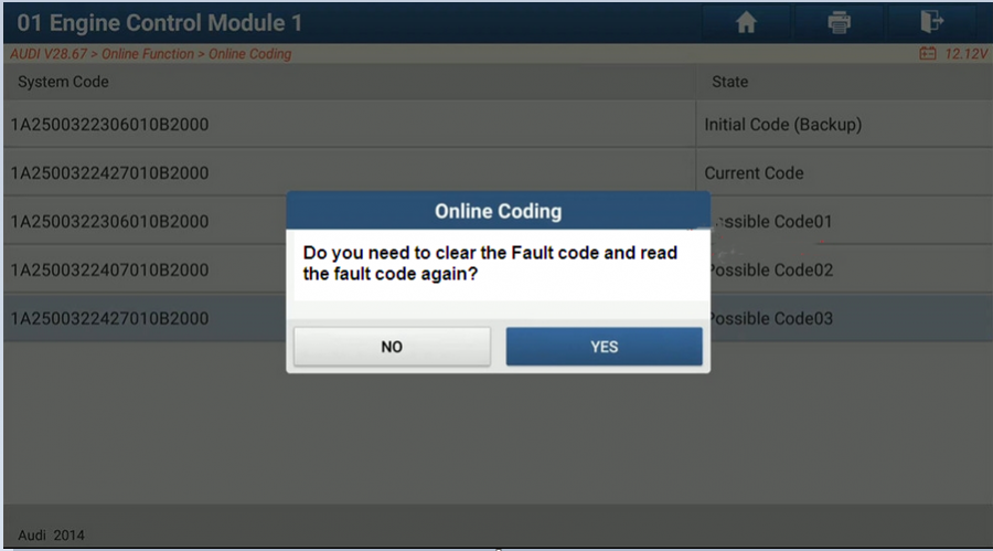 How to Perform the Engine ECU Long Coding with the X-431 PAD V – The ...
