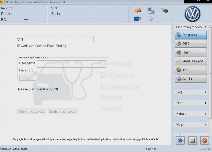 VAS5054A/VAS6154 ODIS V25.03/V9.1 Software Download, Update and ...