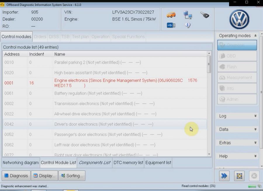 VAS5054A/VAS6154 ODIS V25.03/V9.1 Software Download, Update and ...