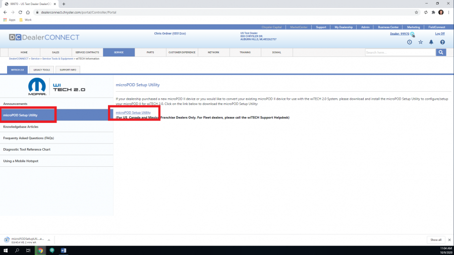 How-to Setup a VCI for wiTECH 2 – The Blog of www.obd2tool.com