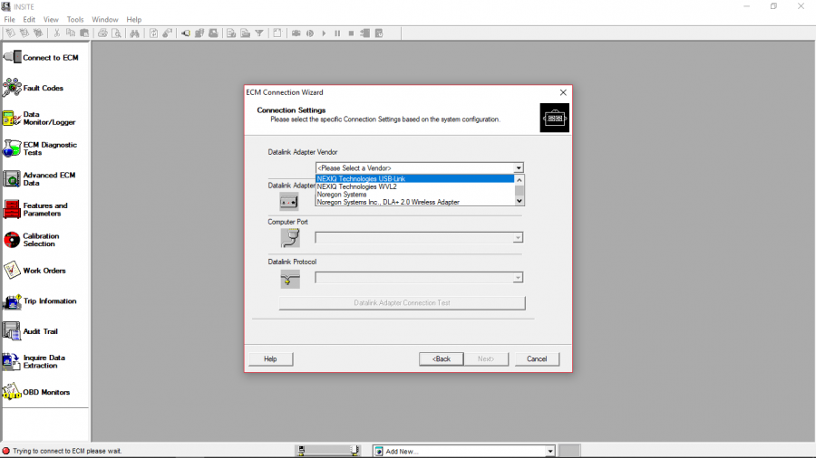 How to use Cummins INSITE Software to connect to CUMMINS engine – The ...