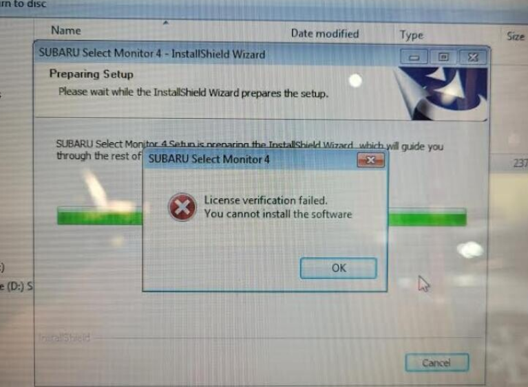 How to solve VXDIAG Subaru SSM4 software “License Verification Failed ...