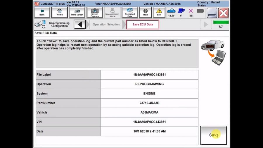 How to Reflash Nissan ECU Update Procedure with Consult III Plus – The ...