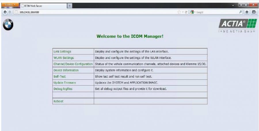 How to Restore BMW ICOM next A2+B+C SCANNER After Factory Reset? – The ...