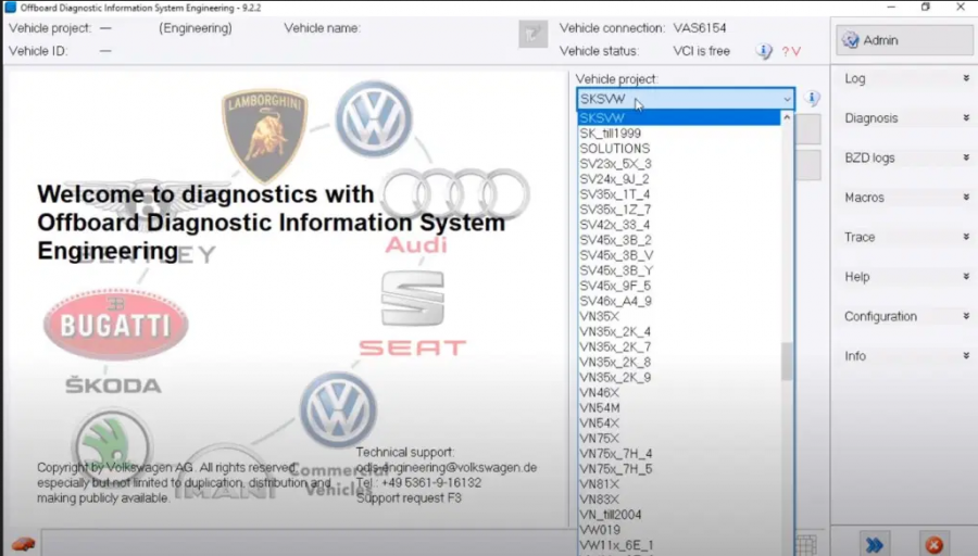 How to flash ecu with VAS6154 and Odis Engineering – The Blog of www ...