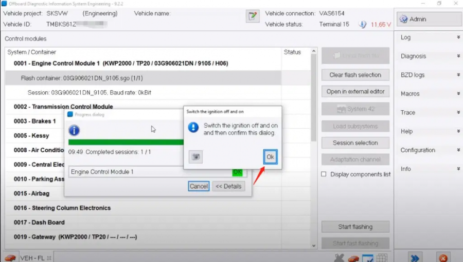 How to flash ecu with VAS6154 and Odis Engineering – The Blog of www ...