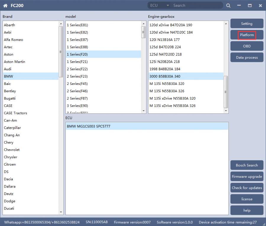 How to use CG FC 200 ECU Programmer – The Blog of www.obd2tool.com