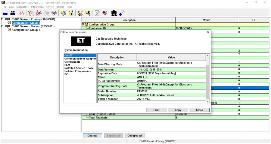 Newest 2021B (replaces CAT ET 2021A, 2020C, 2020B) Caterpillar ET CAT ...