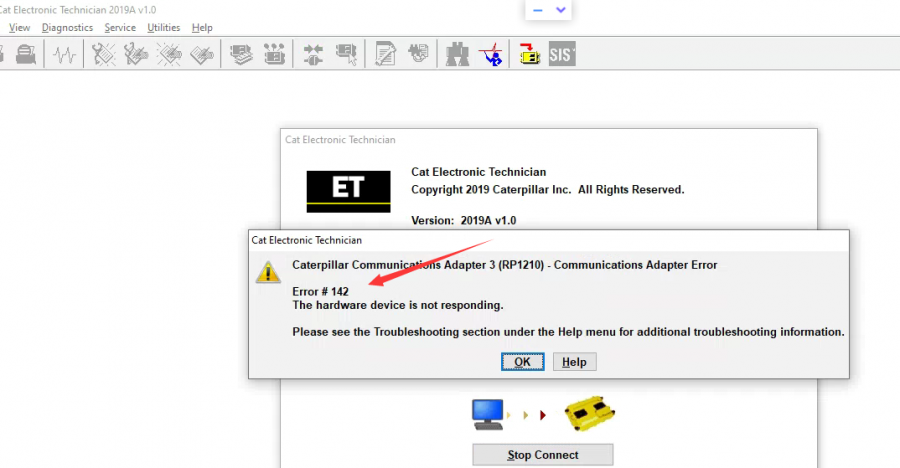 How to deal with the CAT Caterpillar ET car indicator does not light up ...