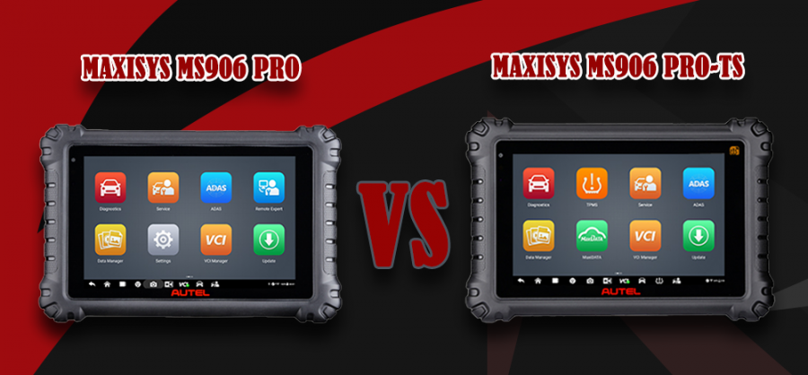 MaxiSYS MS906 Pro VS. MaxiSYS MS906 Pro-TS – The Blog of www.obd2tool.com