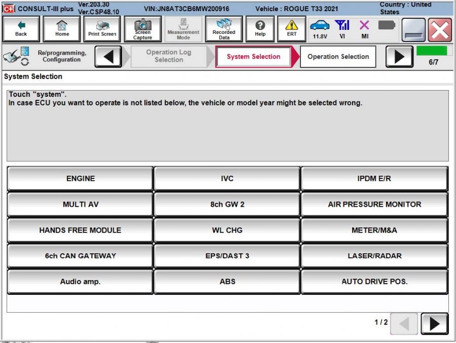 How to use consult 3 plus to Replace The AV control unit – The Blog of ...