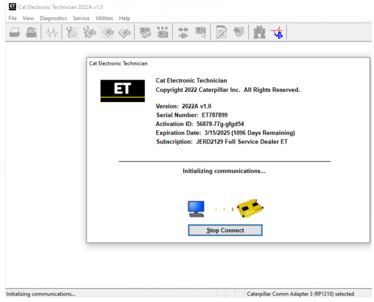 Latest Version Cat Caterpillar ET 2024A Electronic Technician ...