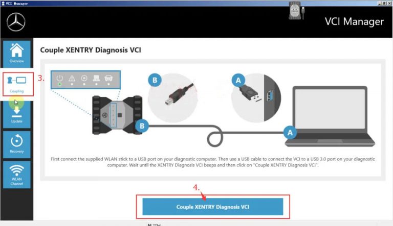 How to Setup Mercedes Xentry VCI C6 Wireless Diagnosis？ – The Blog of ...
