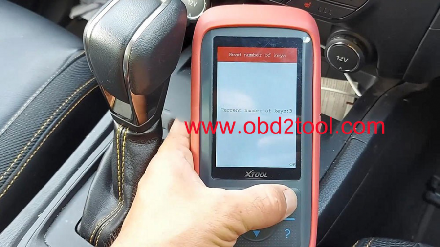 How to use XTOOL X100 pro2 add 2019 Ford Ranger Explorer keyless spare ...