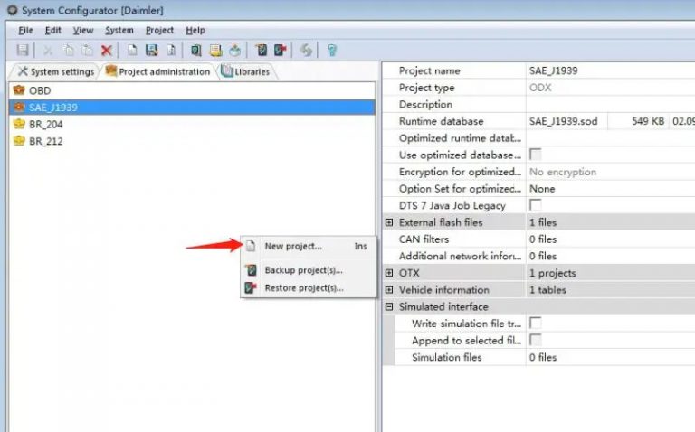 Mercedes Benz DTS Monaco add a new project – The Blog of www.obd2tool.com