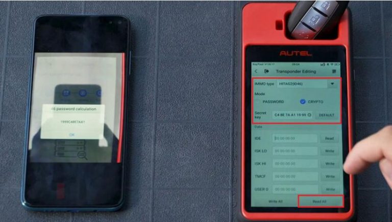 How to calculate ID46 password on Autel KM100 – The Blog of www ...