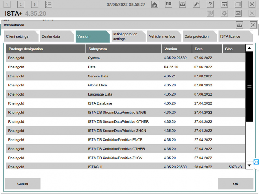 The latest BMW ICOM software –V2022.06 BMW ICOM Next A2 A3 software ...