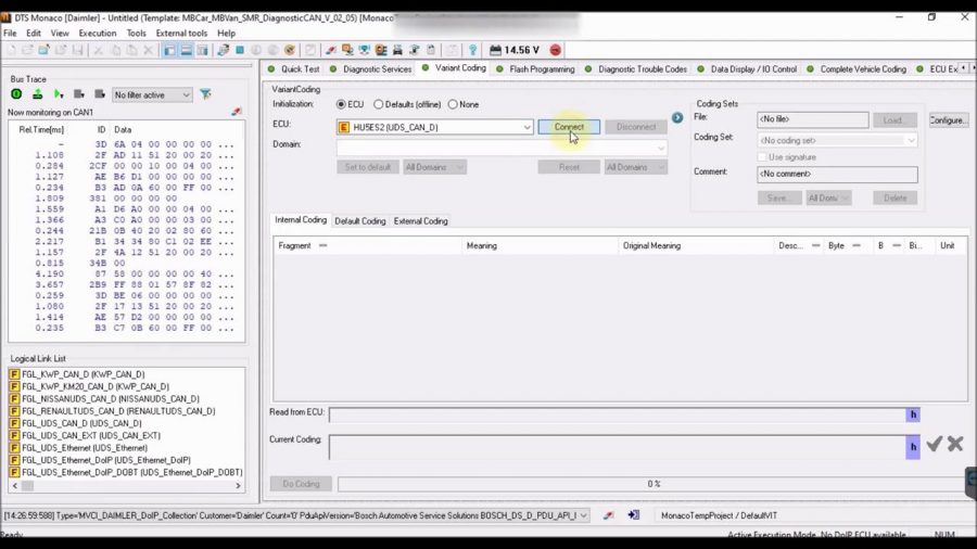DTS Monaco guide on how to flash using a DoIP hardware – The Blog of ...