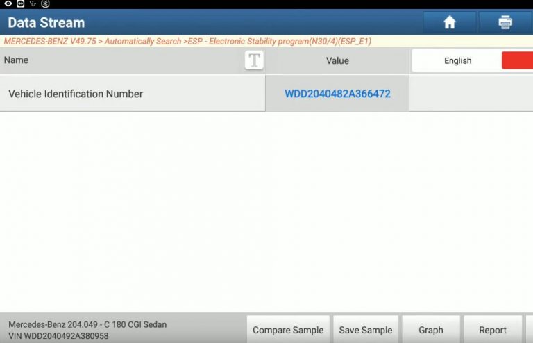 How to Use Launch X431 PAD V Do Change EPS VIN for Benz W204 – The Blog ...