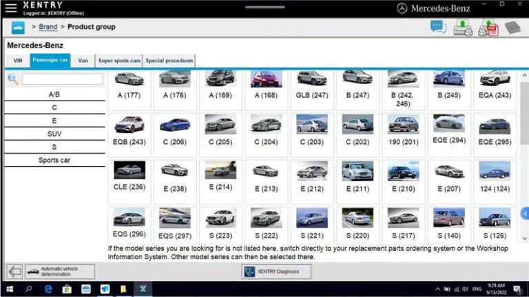 Mercedes Benz Xentry XDOS diagnostic software 06.2023 - The Blog of www ...