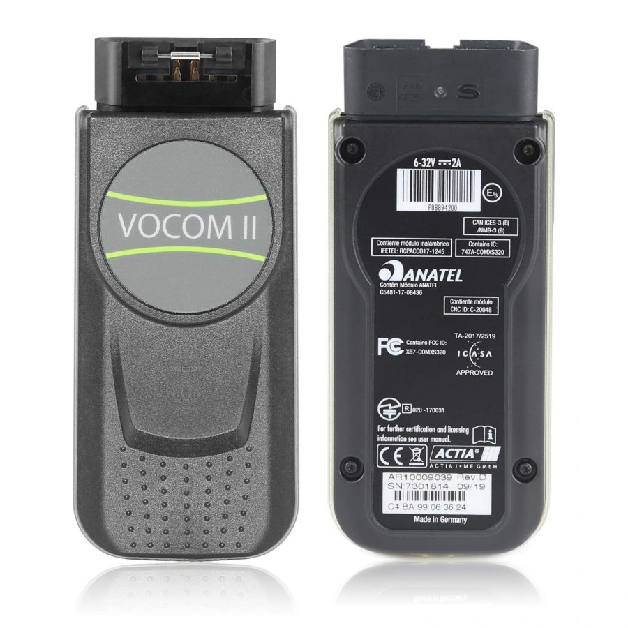 Original Volvo VOCOM 2 Tech Tool 88894200 Truck Excavator Diagnostic ...